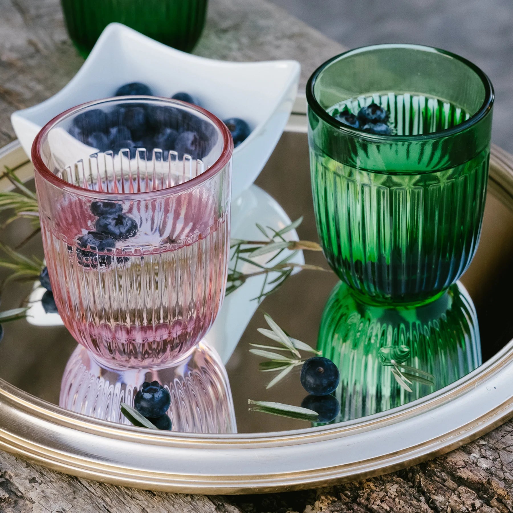 SET 6 VASOS BAJOS OUESSANT MENTA – Wine&House